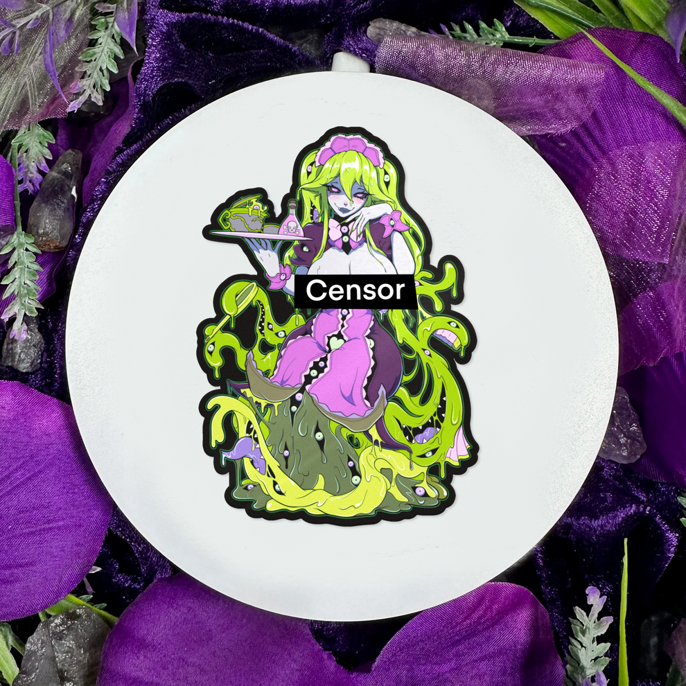 Tentacle Tease NSFW Vinyl Sticker – Devious Drawing